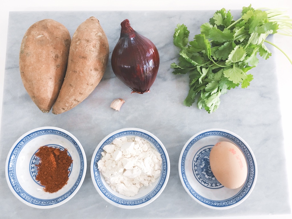 Sweet Potato and Red Onion Rösti – Sip • Munch • Move